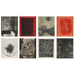 Kenneth Tyler, Pendant World Portfolio, 8 Lithographs