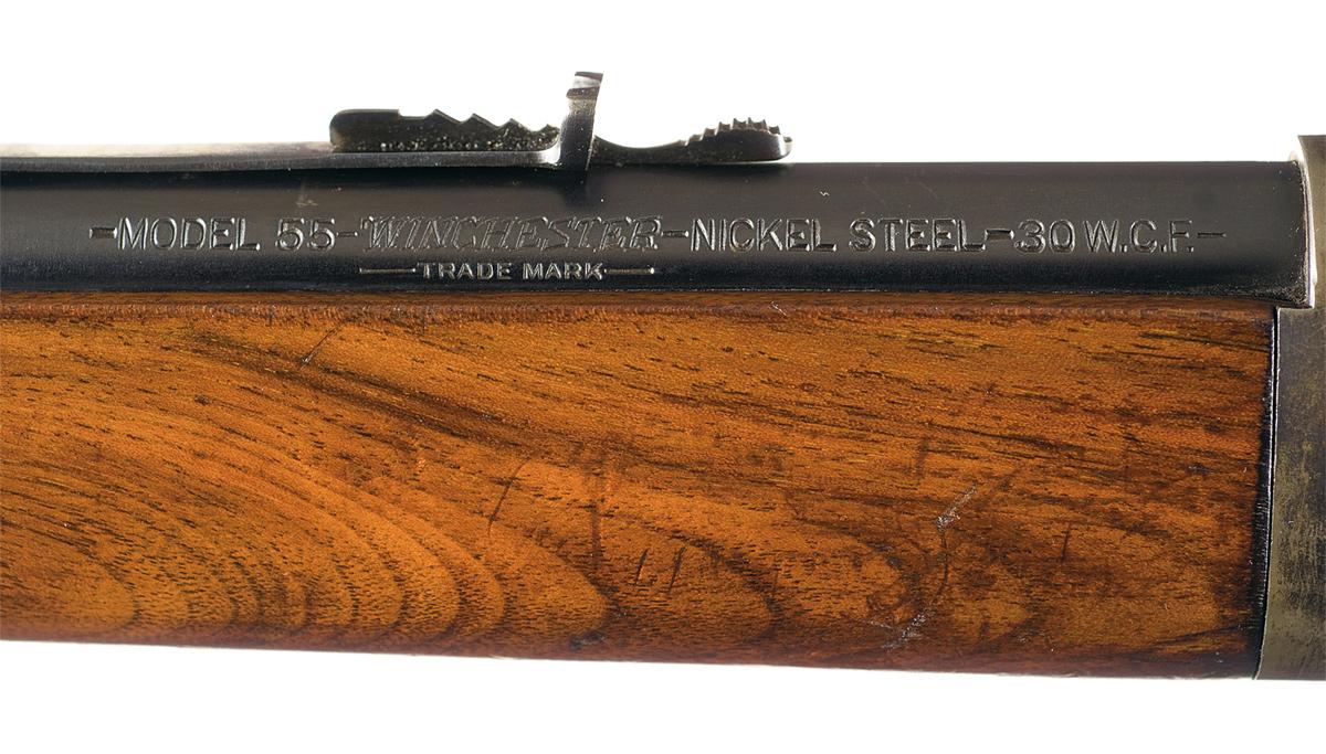 Winchester Model 55 Takedown Lever Action Takedown Rifle