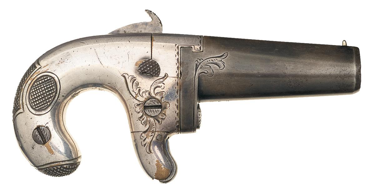 Early Production Factory Engraved Moore's Patent Firearms Number 1 ...