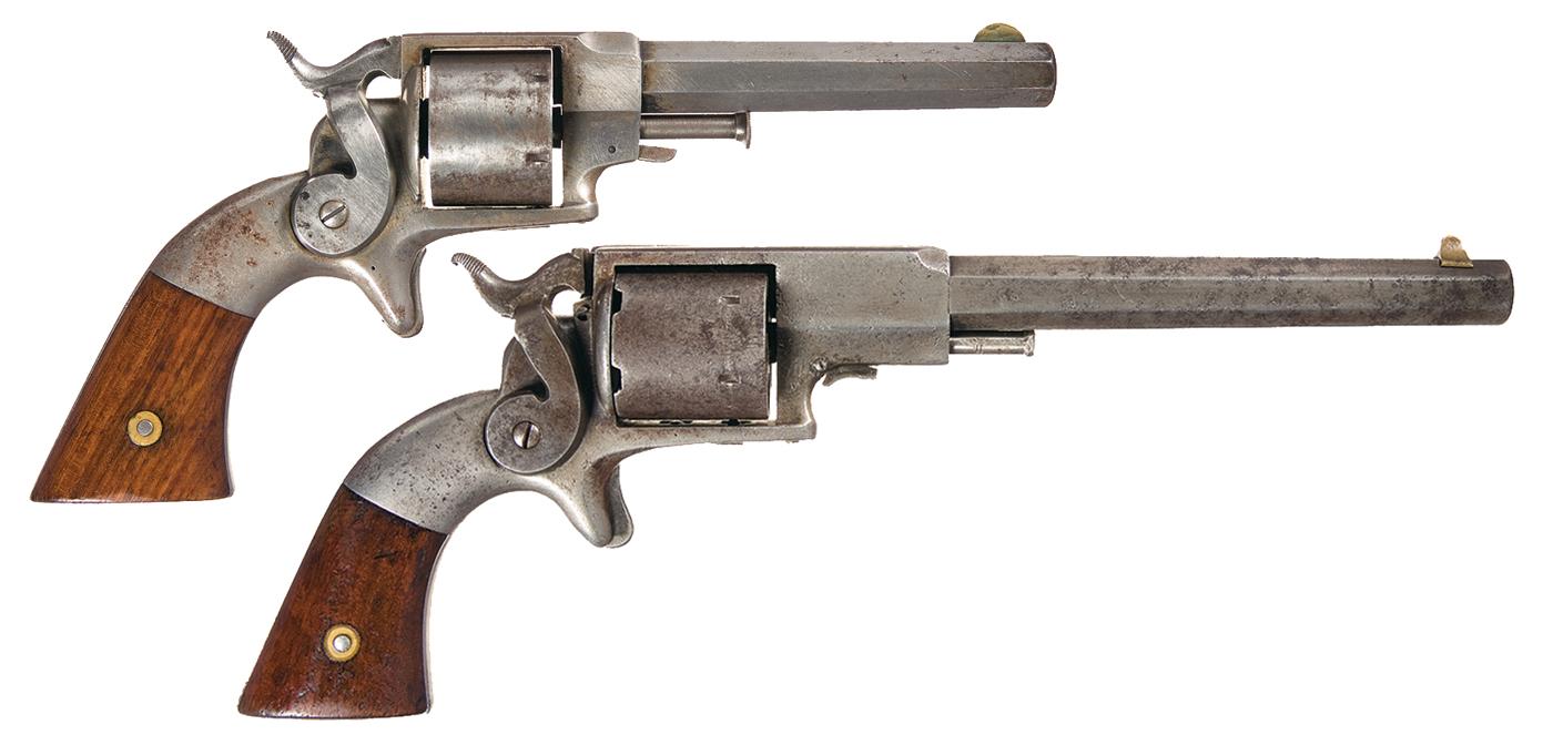 Two Allen & Wheelock Revolvers -A) Allen & Wheelock Sidehammer .32 ...