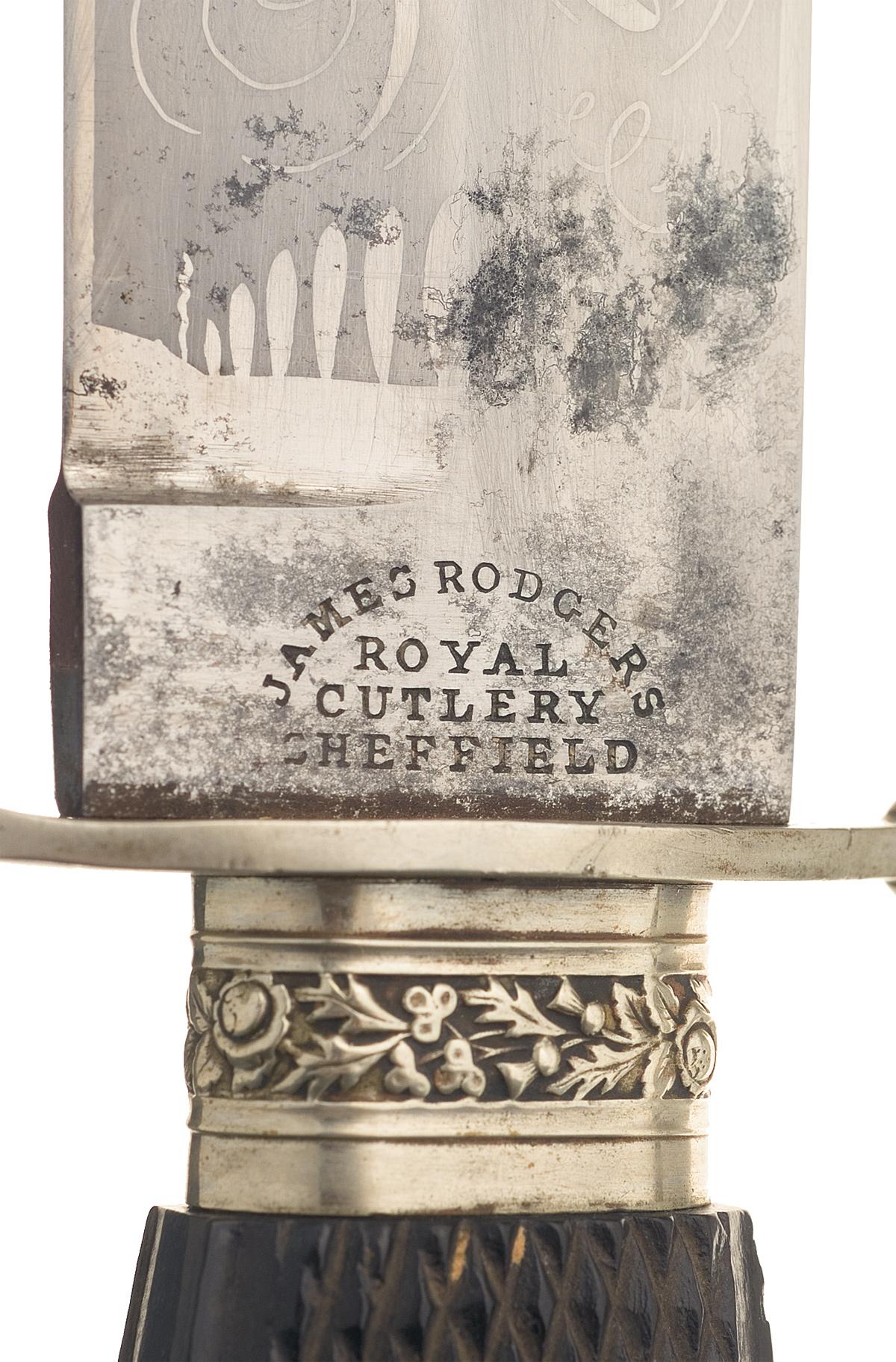 Very Fine James Rodgers Sheffield "Superior American Hunting Knife ...