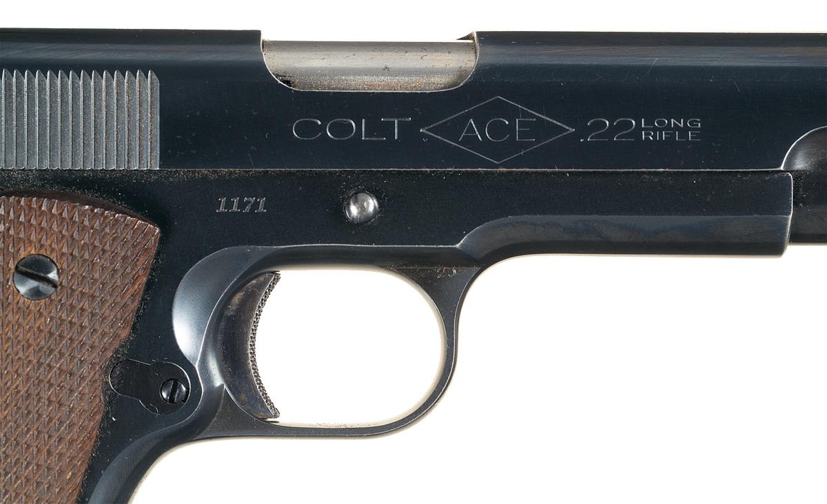Early Production Colt Ace Model Semi-Automatic Pistol