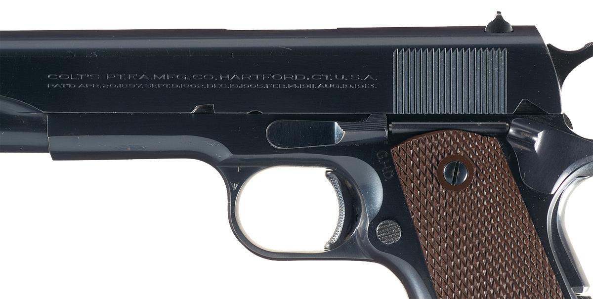 Excellent Colt Super 38 Semi-Automatic Pistol