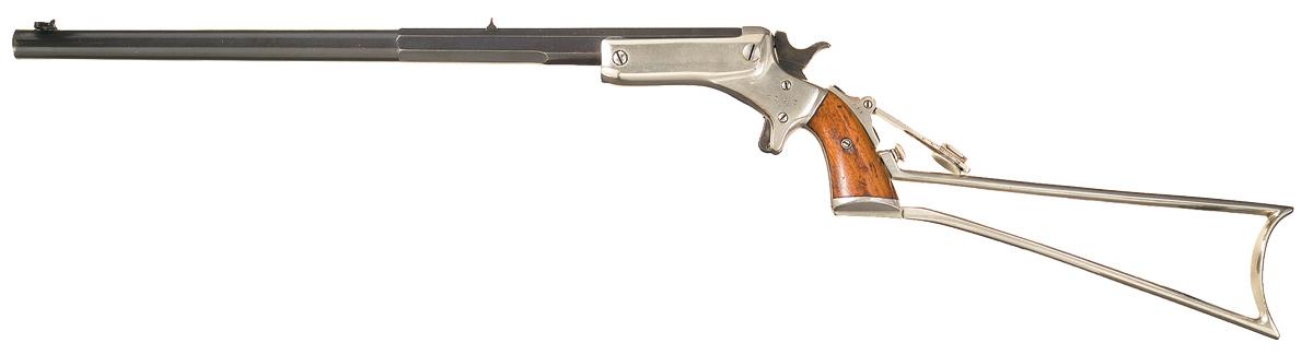 Stevens Vernier New Model Pocket Rifle with Detachable Shoulder Stock