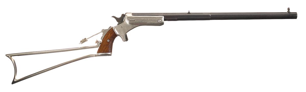 Stevens Vernier New Model Pocket Rifle with Detachable Shoulder Stock
