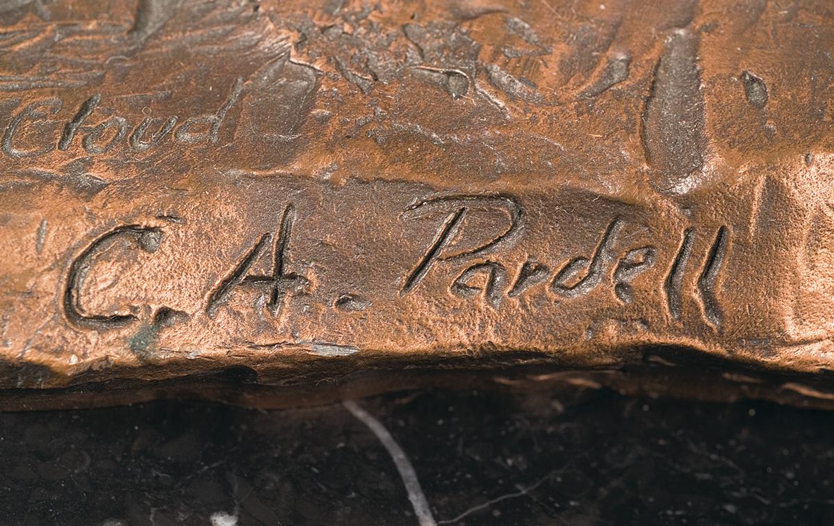 Native American Sculpture by Christopher Pardell