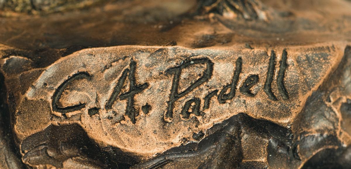 Native American Sculpture by Christopher Pardell