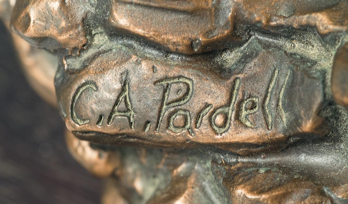 Native American Sculpture by Christopher Pardell