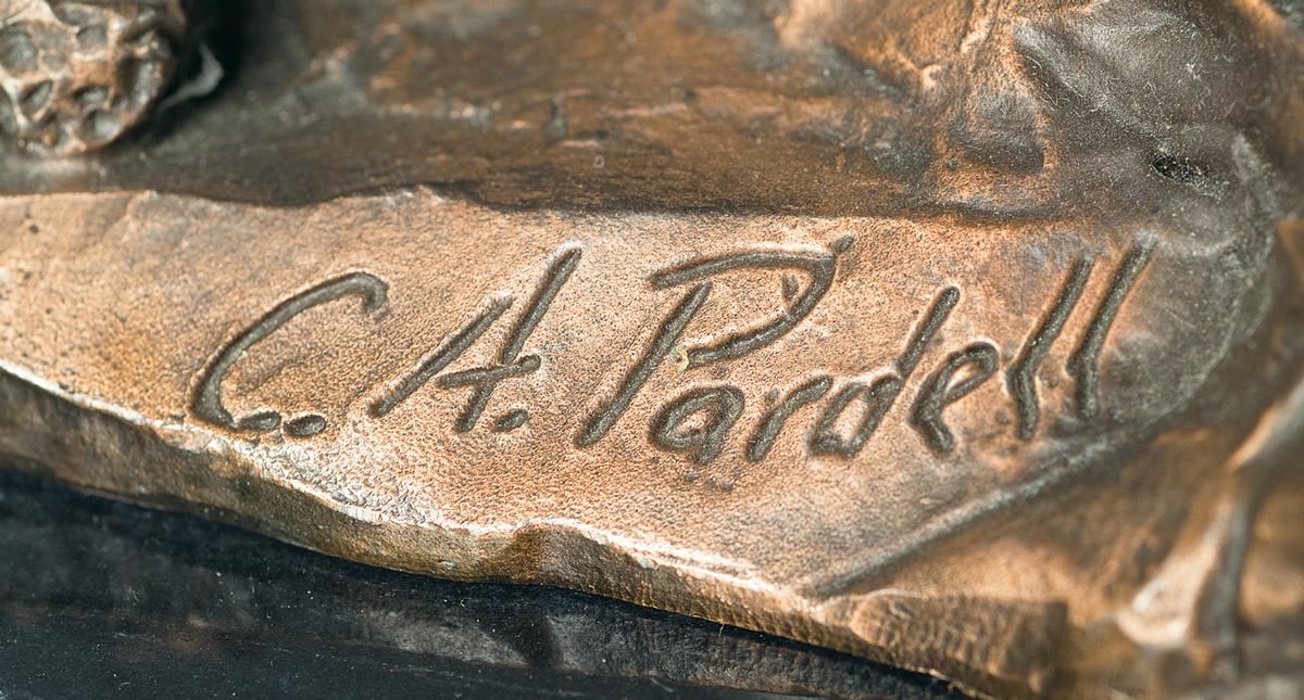 Native American Sculpture by Christopher Pardell