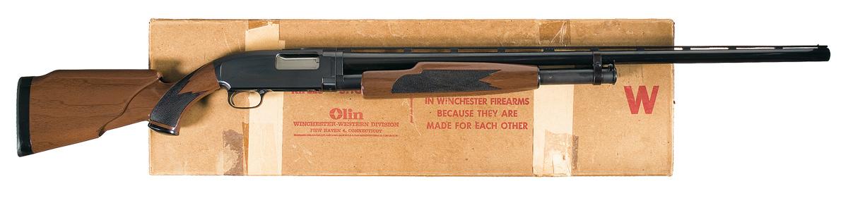 Winchester Model 12 Trap Slide Action Shotgun with Scarce Hydro-Coil ...