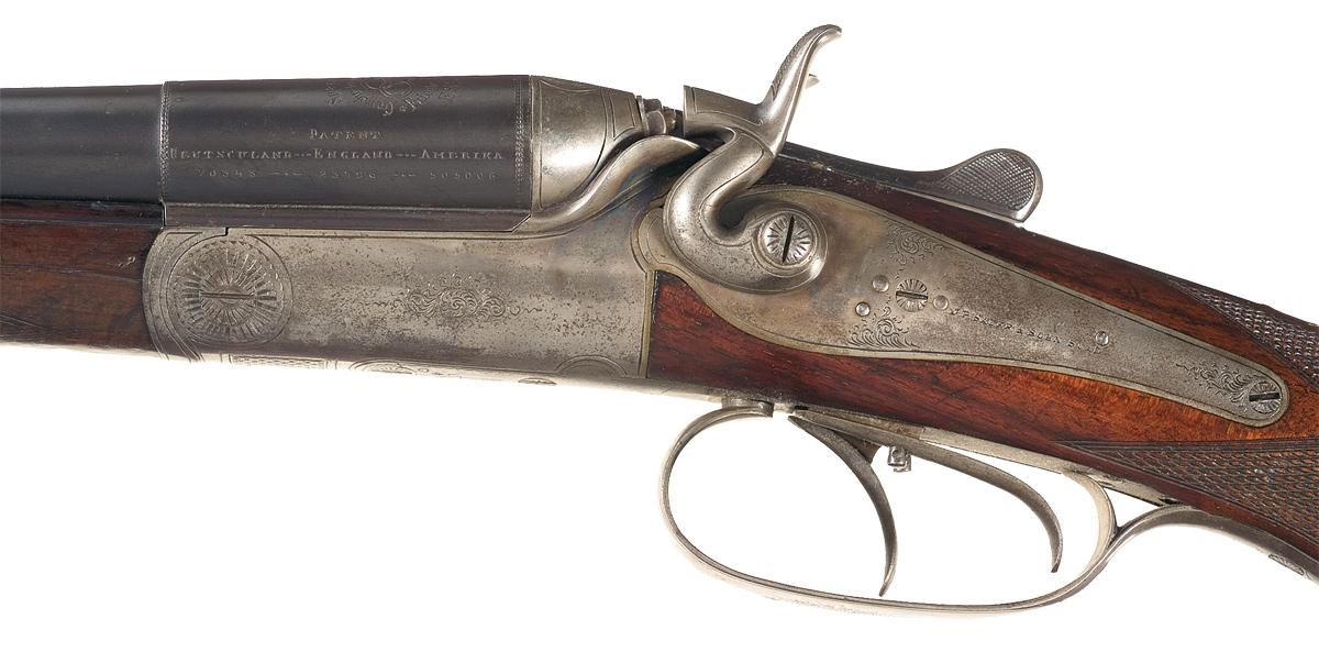 J.P. Sauer Back Action Double Barrel Hammer Rifle