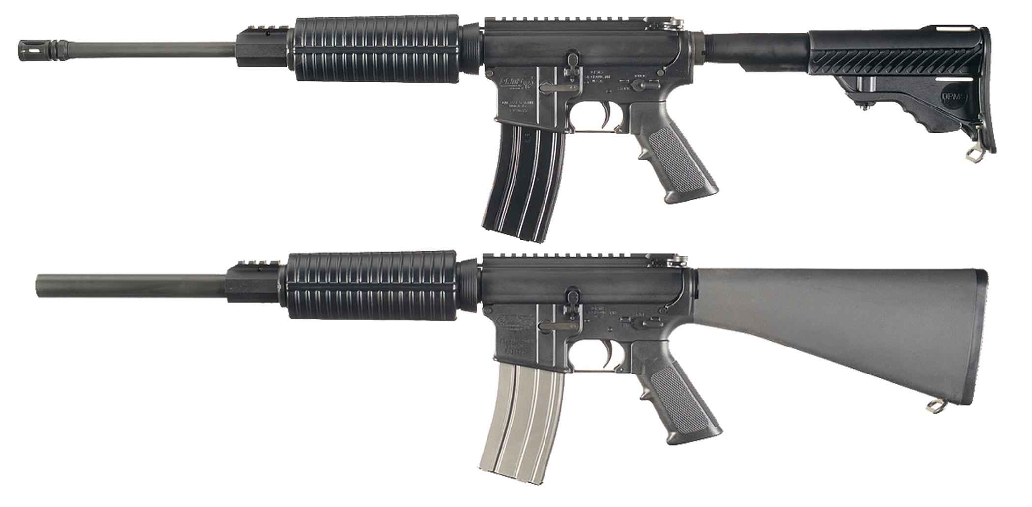 Two DPMS A-15 Semi-Automatic Carbines -A) DPMS A-15 Semi-Automatic ...