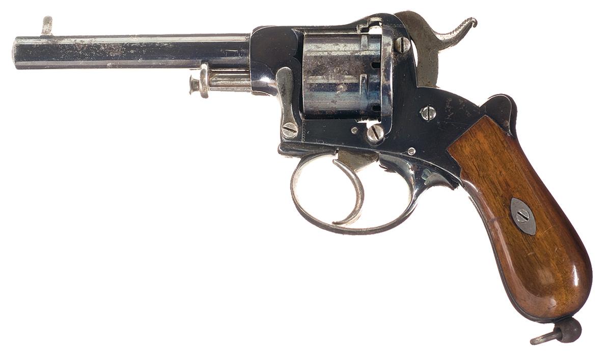 LeFaucheux Double Action Pinfire Revolver