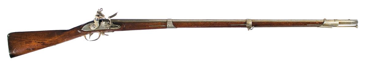 U.S. Springfield Model 1795 Flintlock Ship's Musket Dated 1810
