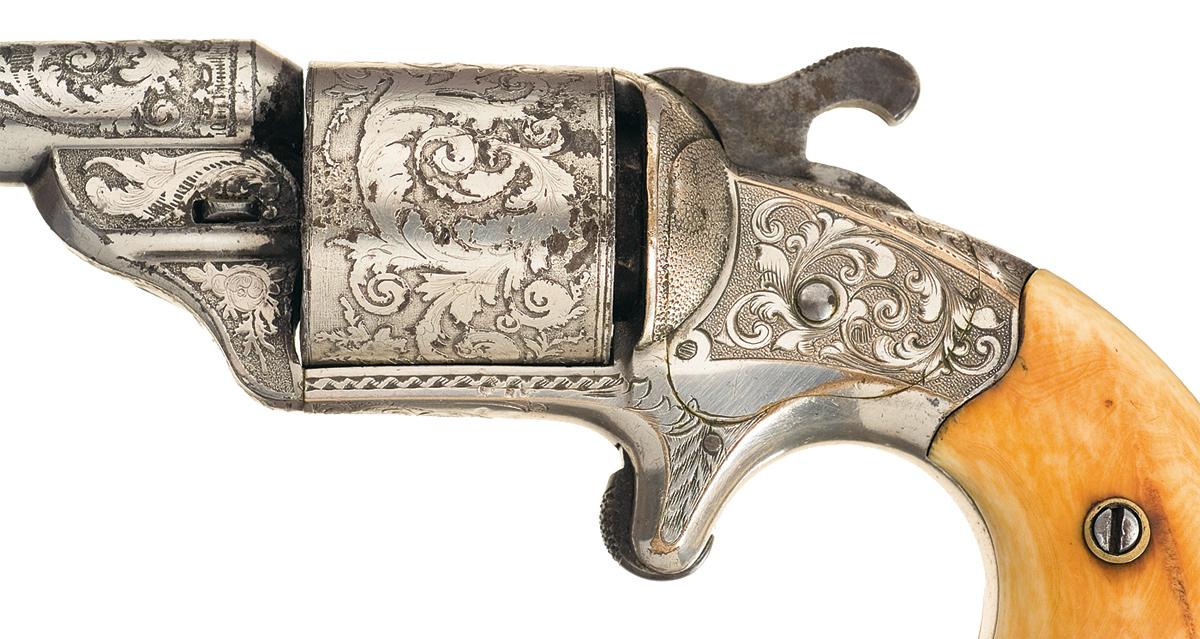 Excellent Cased Exhibition Quality Factory Engraved Silver Moore's ...