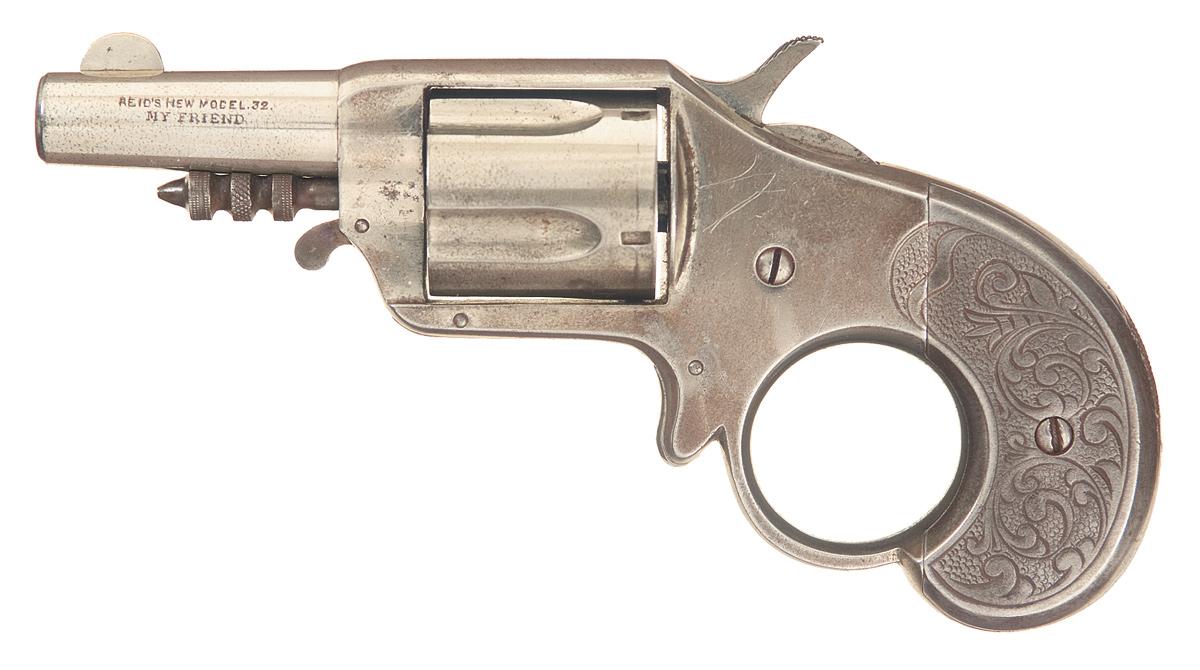 Rare James Reid's "My Friend" New Model 32 Knuckleduster Revolver, as ...