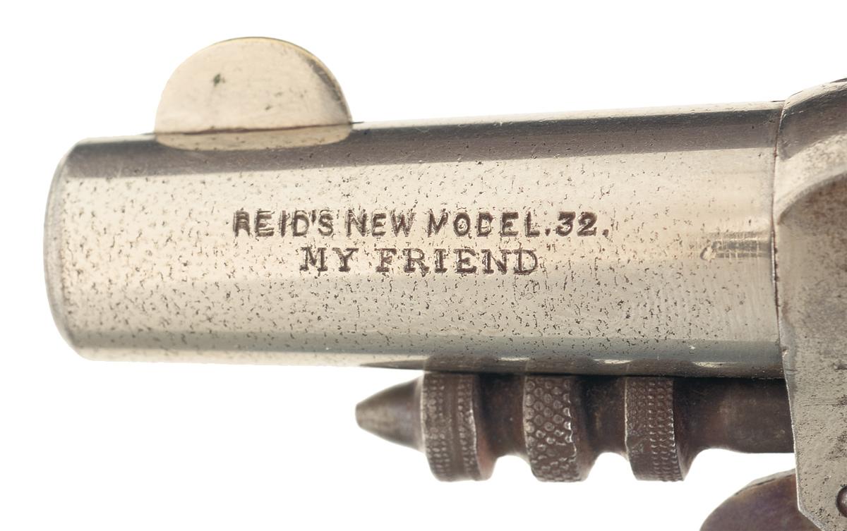 Rare James Reid's "My Friend" New Model 32 Knuckleduster Revolver, as ...