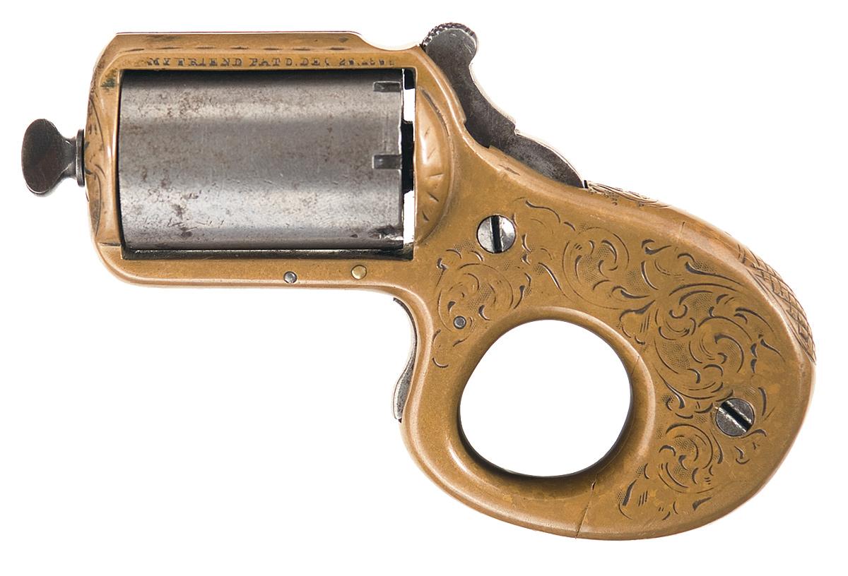 James Reid "My Friend" 22 Caliber Knuckle Duster Revolver