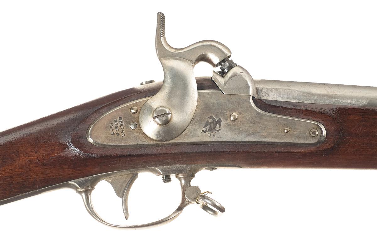 Exceptional, Scarce Springfield Armory U.S. Model 1851 Cadet Musket ...