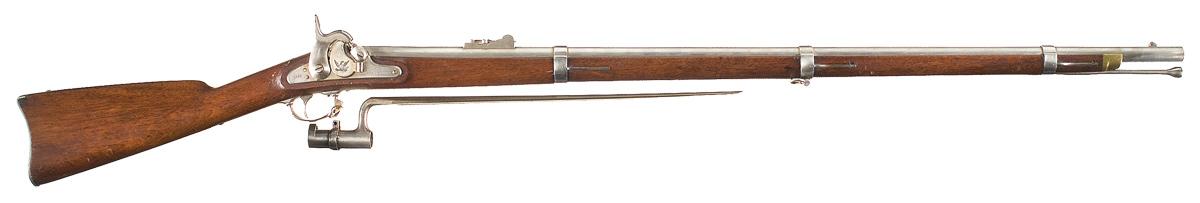 Excellent U.S. Springfield Model 1855 Maynard Primed Rifle-Musket with ...
