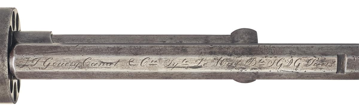 Rare French Pinfire/Percussion LeMat Patent Marked J.F. Gouery Canat ...