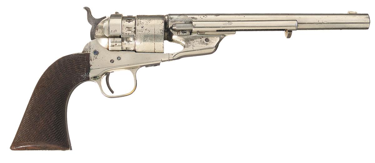 Colt Richards Conversion Model 1860 Army Revolver with Scarce 12-Notch ...
