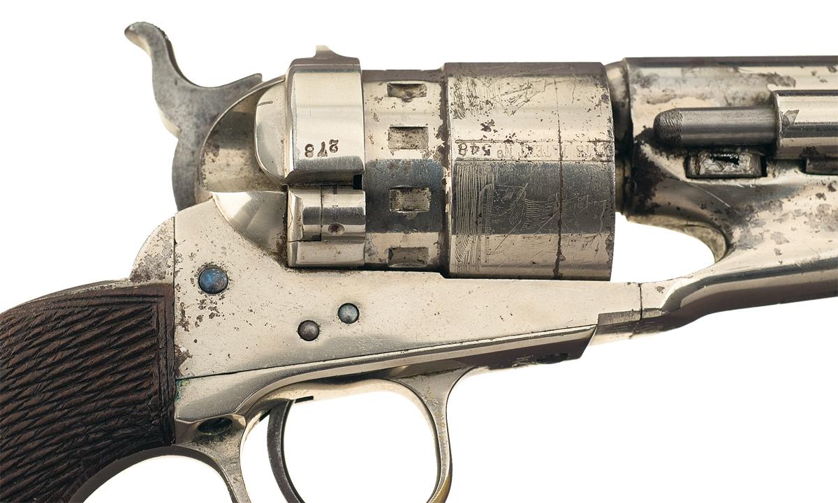 Colt Richards Conversion Model 1860 Army Revolver with Scarce 12-Notch ...