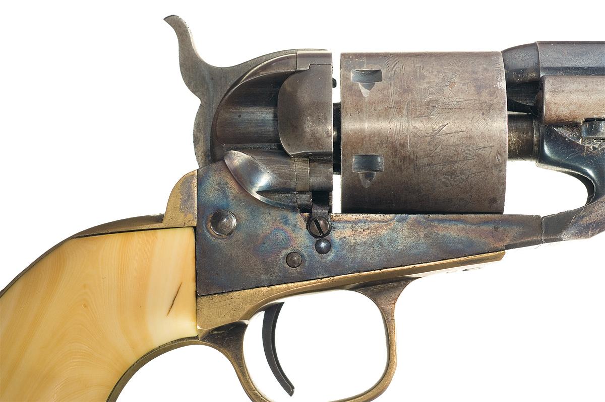 Colt Model 1861 Richards-Mason Conversion Revolver with Ivory Grip