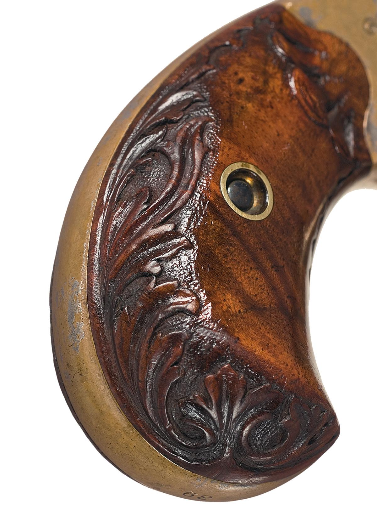 Rare Two Digit Serialized Colt Factory Engraved Cloverleaf House Model ...