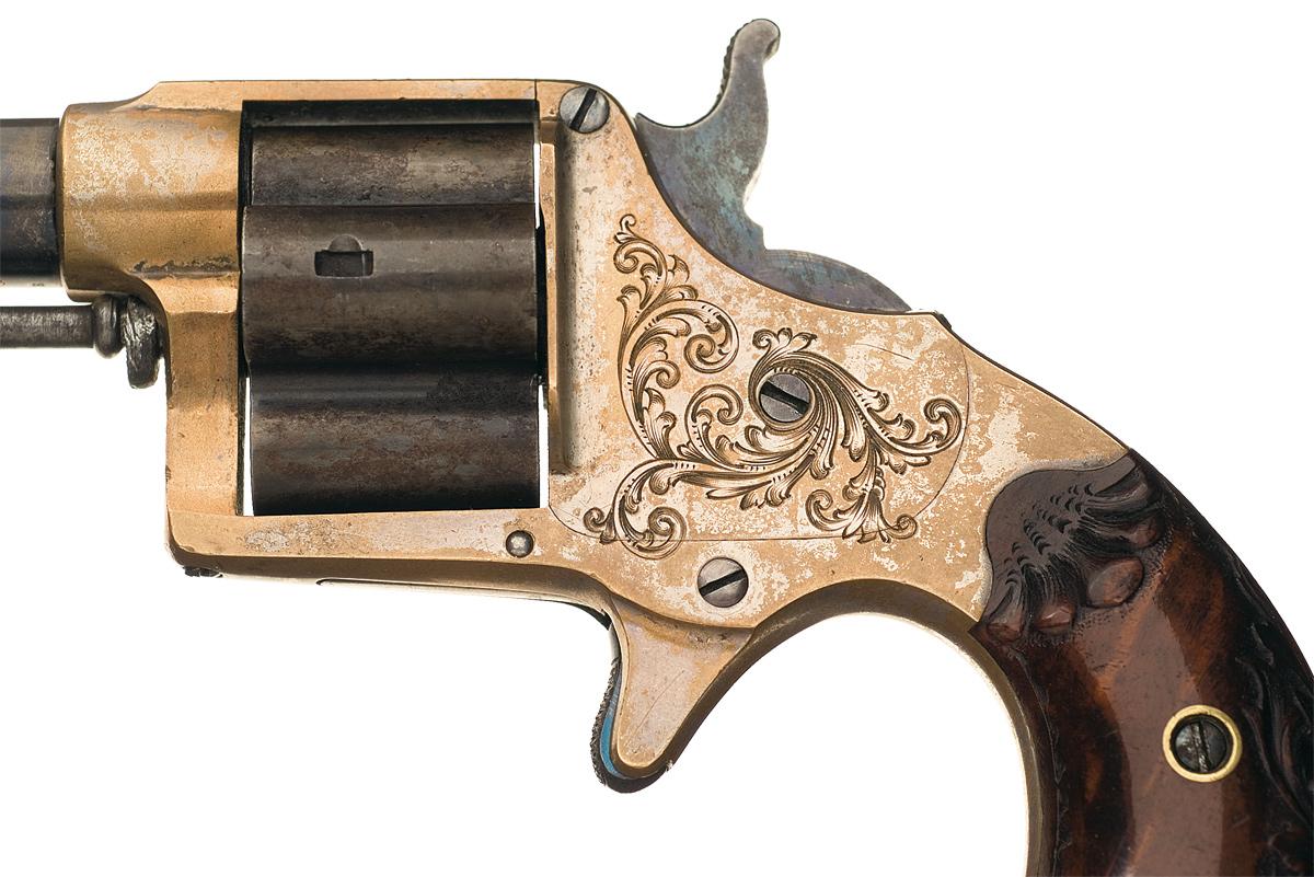 Rare Two Digit Serialized Colt Factory Engraved Cloverleaf House Model ...