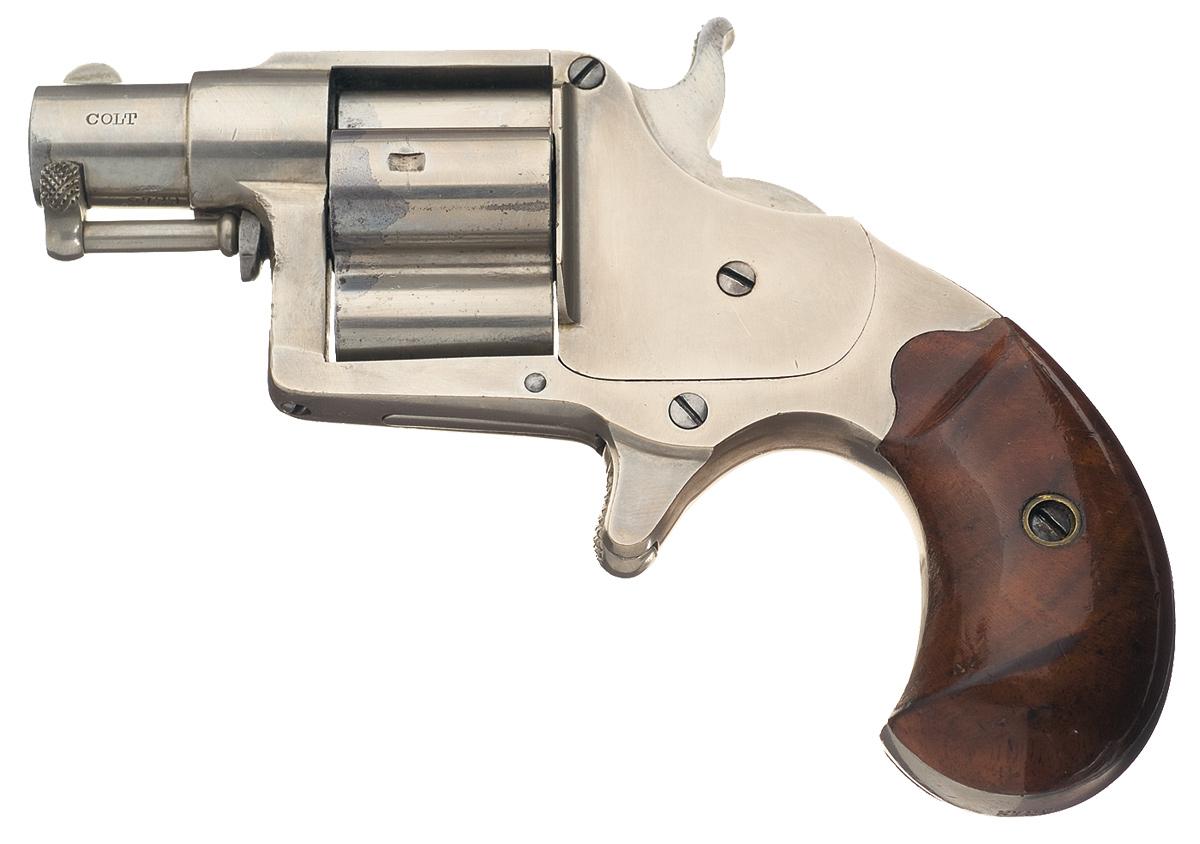 Rare Short Barreled Colt Cloverleaf House Model Revolver