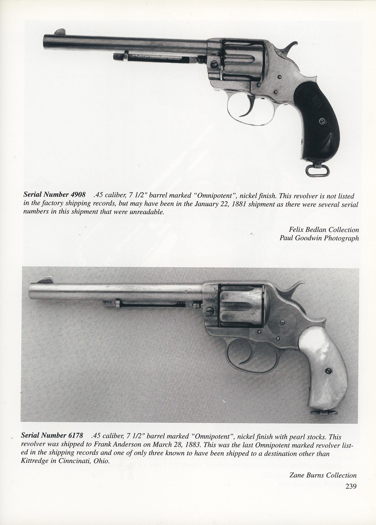 Rare Colt Model 1878 Double Action "Omnipotent" Revolver