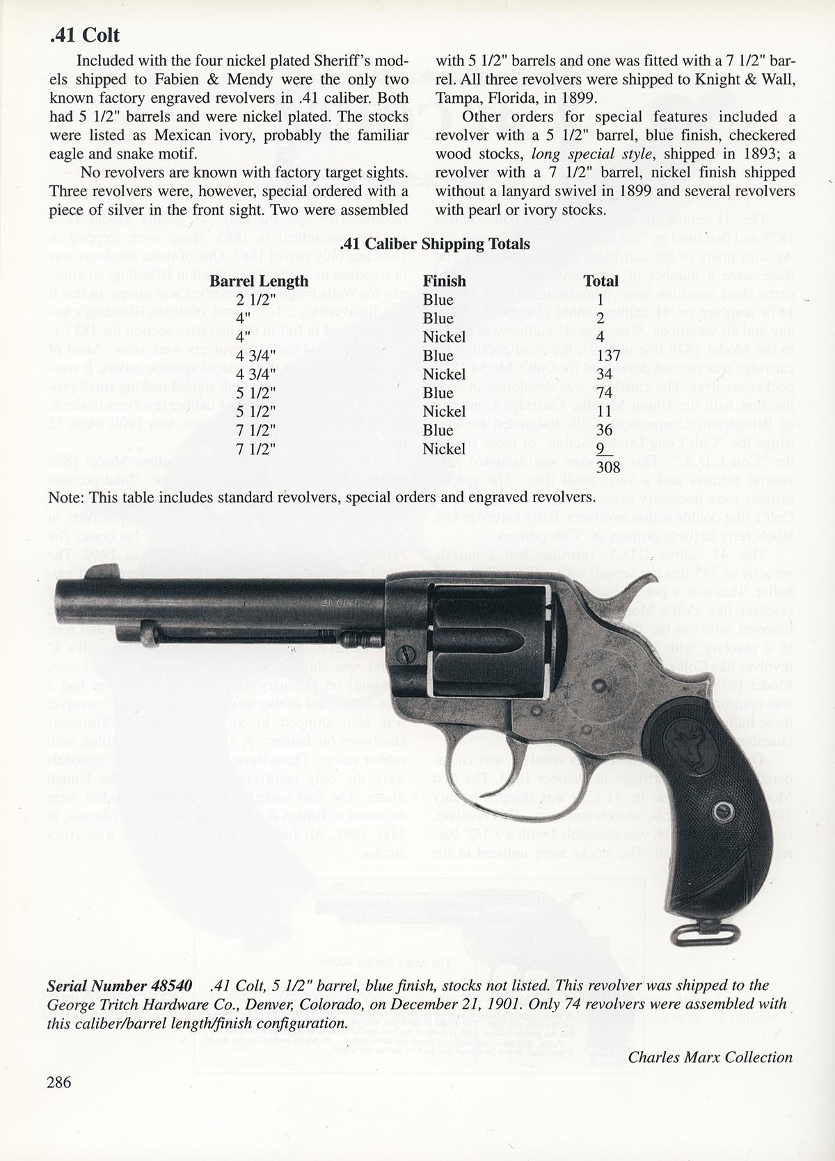 Documented Denver Colorado Shipped Colt Model 1878 Double Action ...