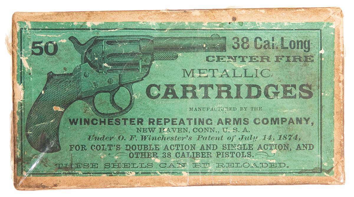 Box of Winchester Antique Cartridges