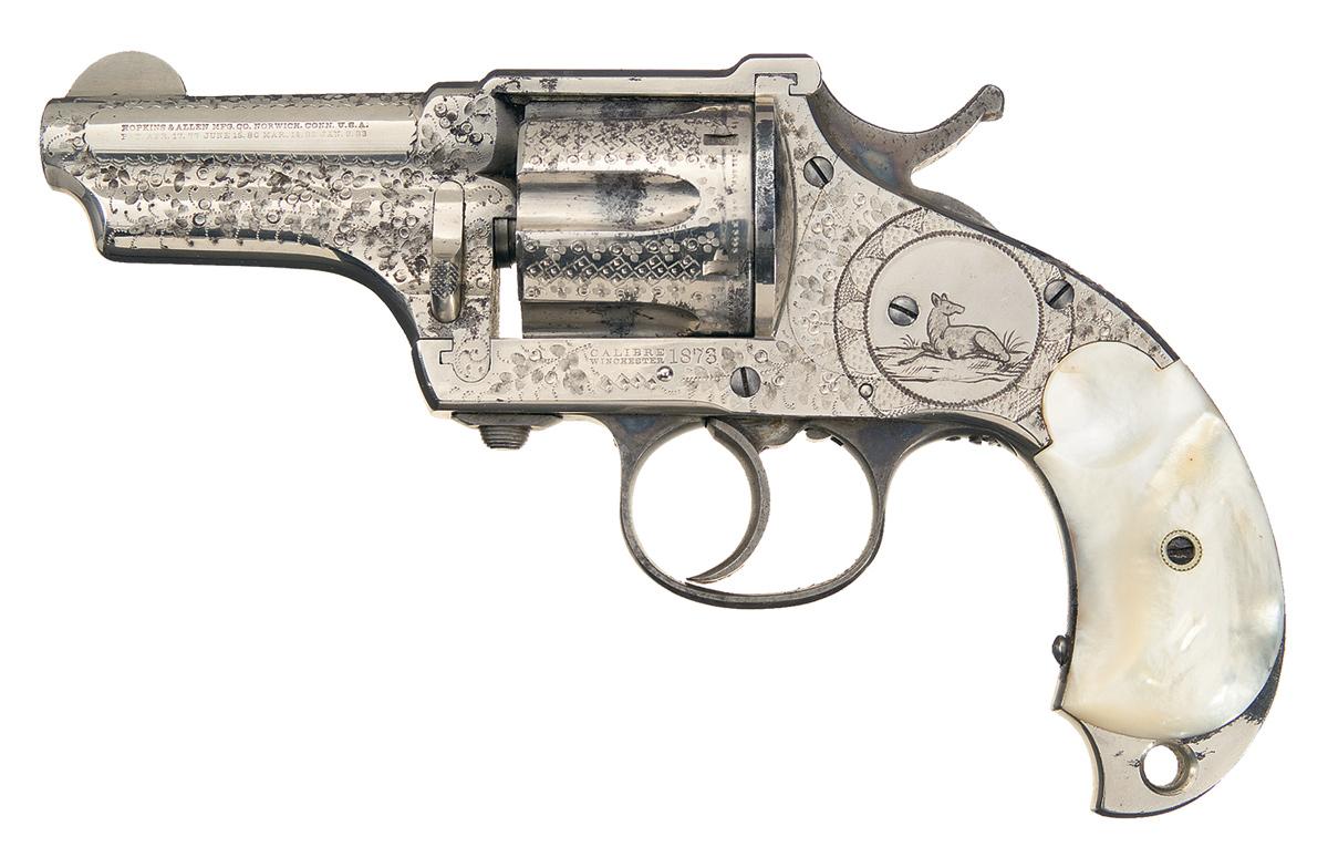 Exceptional Factory Engraved Merwin Hulbert & Co. Third Model Pocket ...