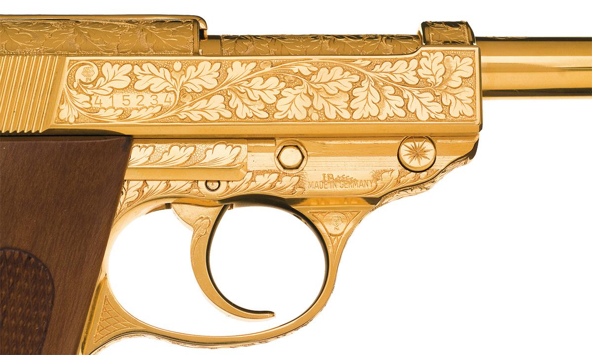 Outstanding Deluxe Presentation Grade Gold Finished Factory Engraved ...