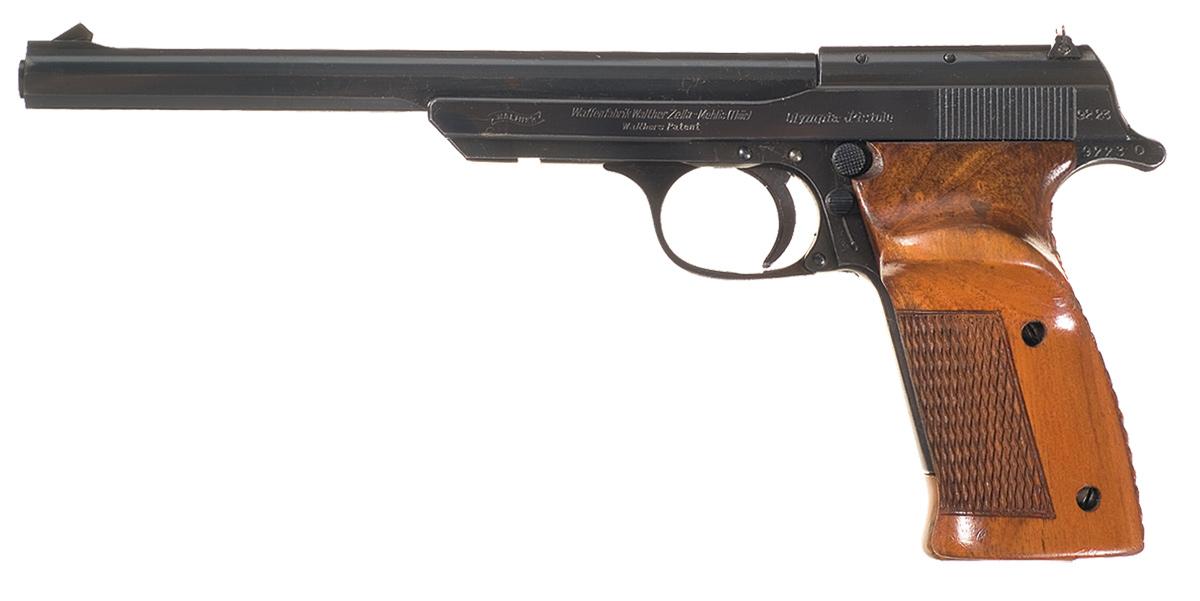 Pre-War Walther Olympia 22 Semi-Automatic Pistol