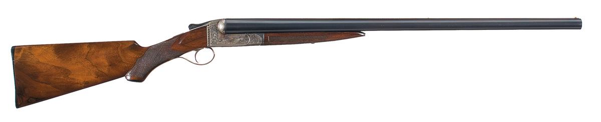 Ithaca Flues Model Grade 4E Double Barrel 10 Gauge Shotgun