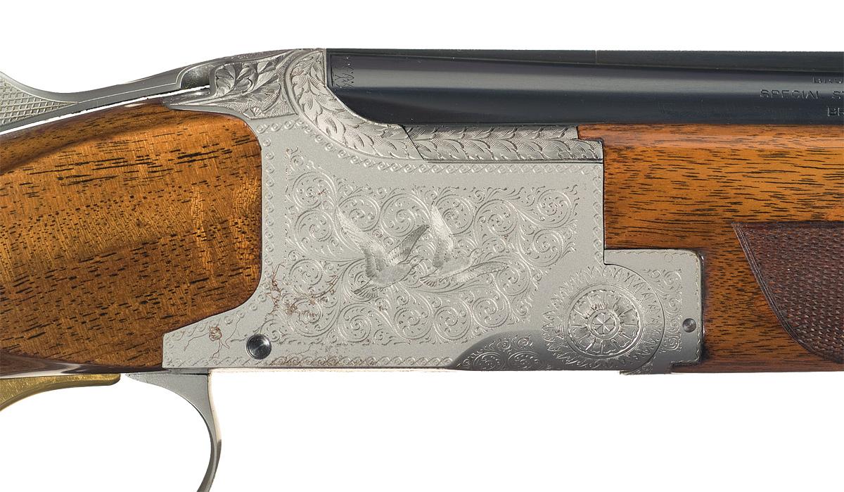 Outstanding Engraved Belgian Browning Pigeon Grade Superposed Shotgun ...