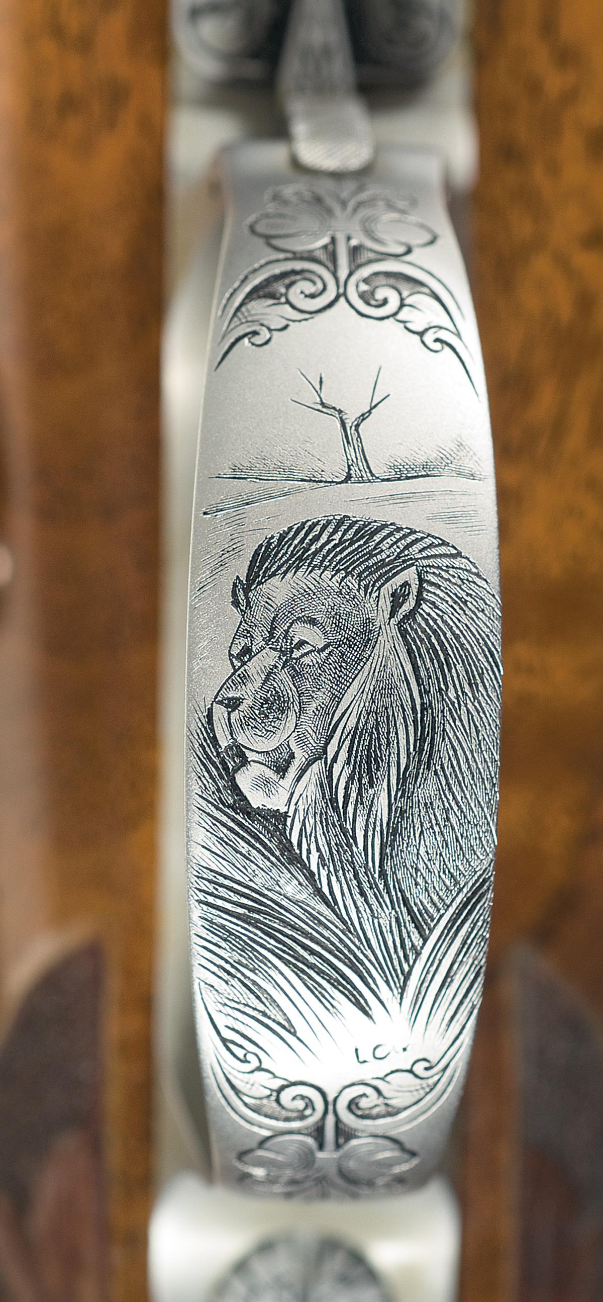 Exceptional Dual Signed Master Engraved Browning Olympian Grade Bolt ...