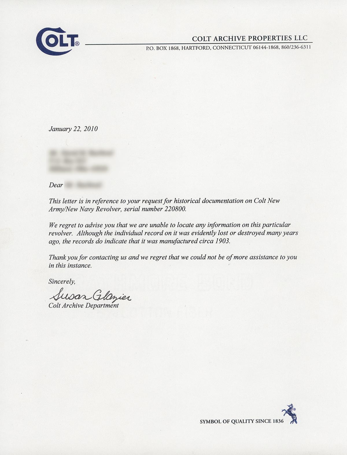 Factory Engraved Colt New Army /New Navy Double Action Revolver with ...