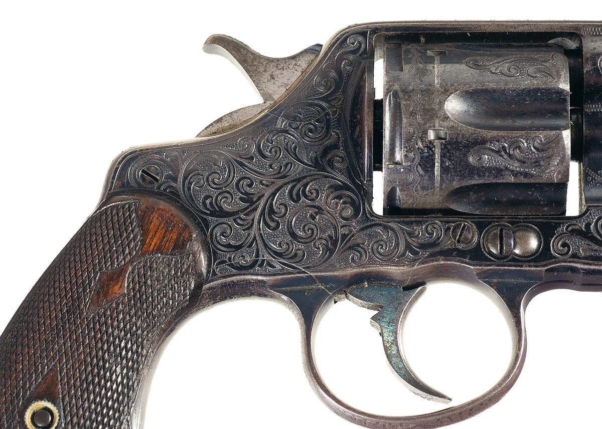 Factory Engraved Colt New Army /New Navy Double Action Revolver with ...