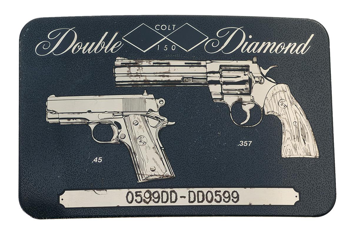 Colt Double Diamond Handgun Set -A) Colt Double Diamond Diamondback ...