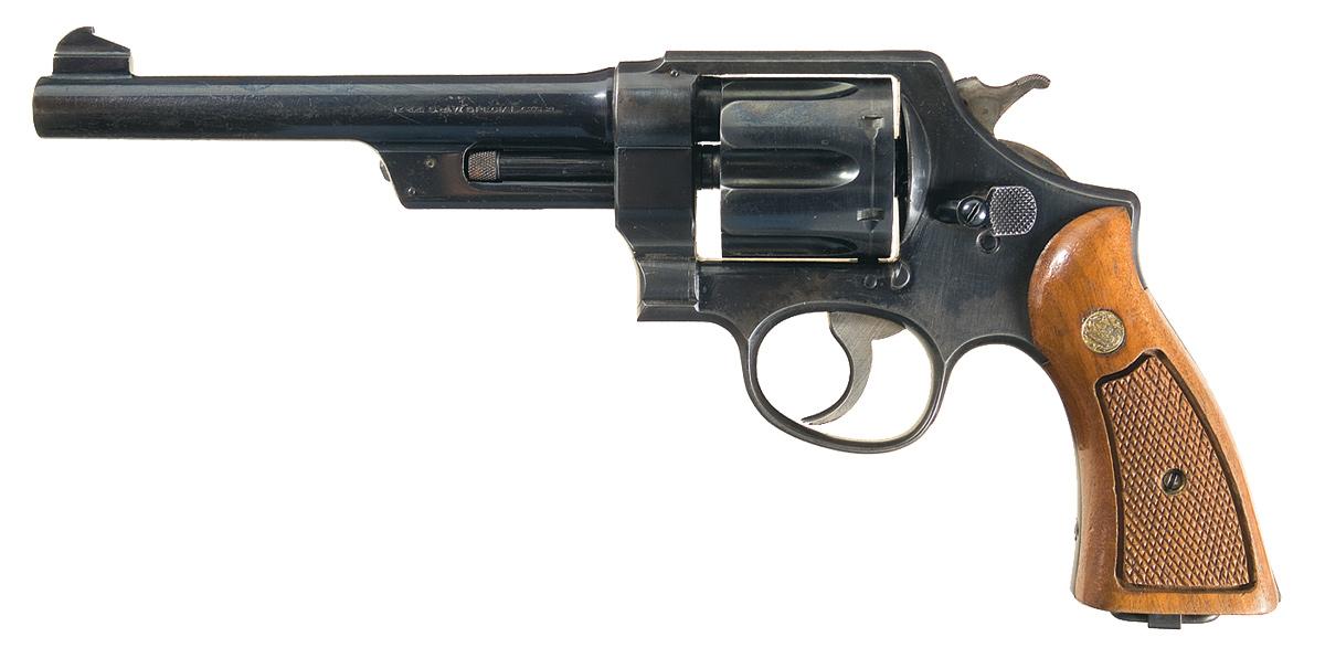 Smith & Wesson 44 Hand Ejector First Model Triple Lock Double Action ...