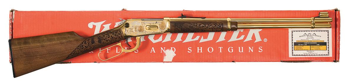 Special Issue Custom Engraved Winchester Model 94 Lever Action Carbine ...