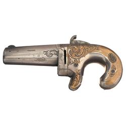 Excellent Factory Engraved and Silver Finished Moore Number One Single ...