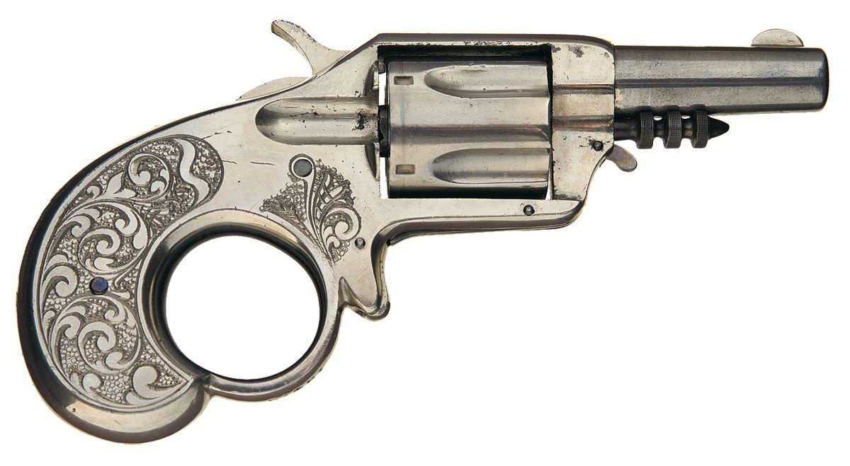 Extremely Rare James Reid New Model Knuckle Duster Revolver