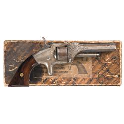 Factory Engraved Manhattan .22 Caliber Pocket Revolver with Scarce ...