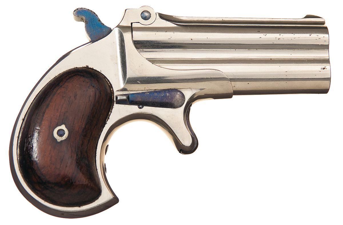 Excellent Early Production Two Line Address Remington Over Under ...