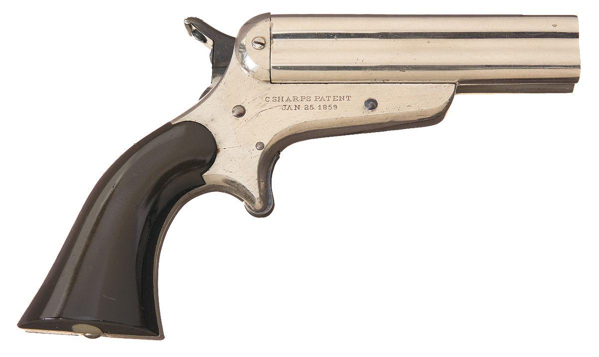 Sharps Model 3B Four Barrel Pepperbox Pistol